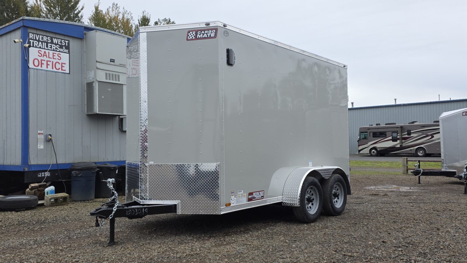 2026 Cargo Mate 6x12 7000GVW Extra Height Enclosed Cargo Trailer ...