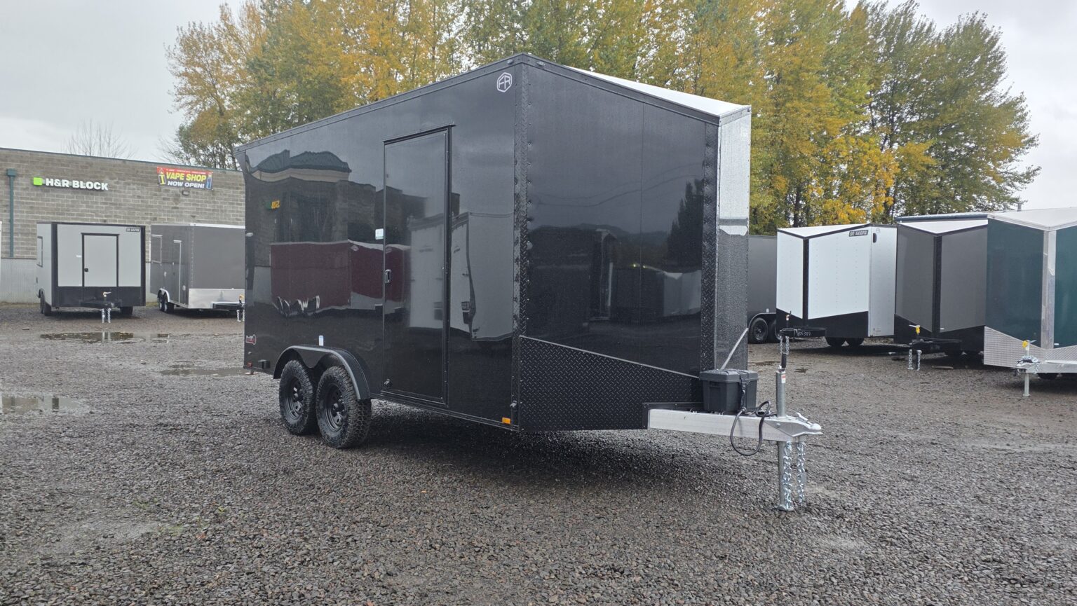 Aluminum Enclosed Cargo Trailer 8x16 Cargo Mate Redline Insulated ...
