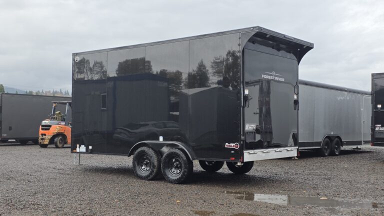 Aluminum Enclosed Cargo Trailer 8x16 Cargo Mate Redline Insulated ...