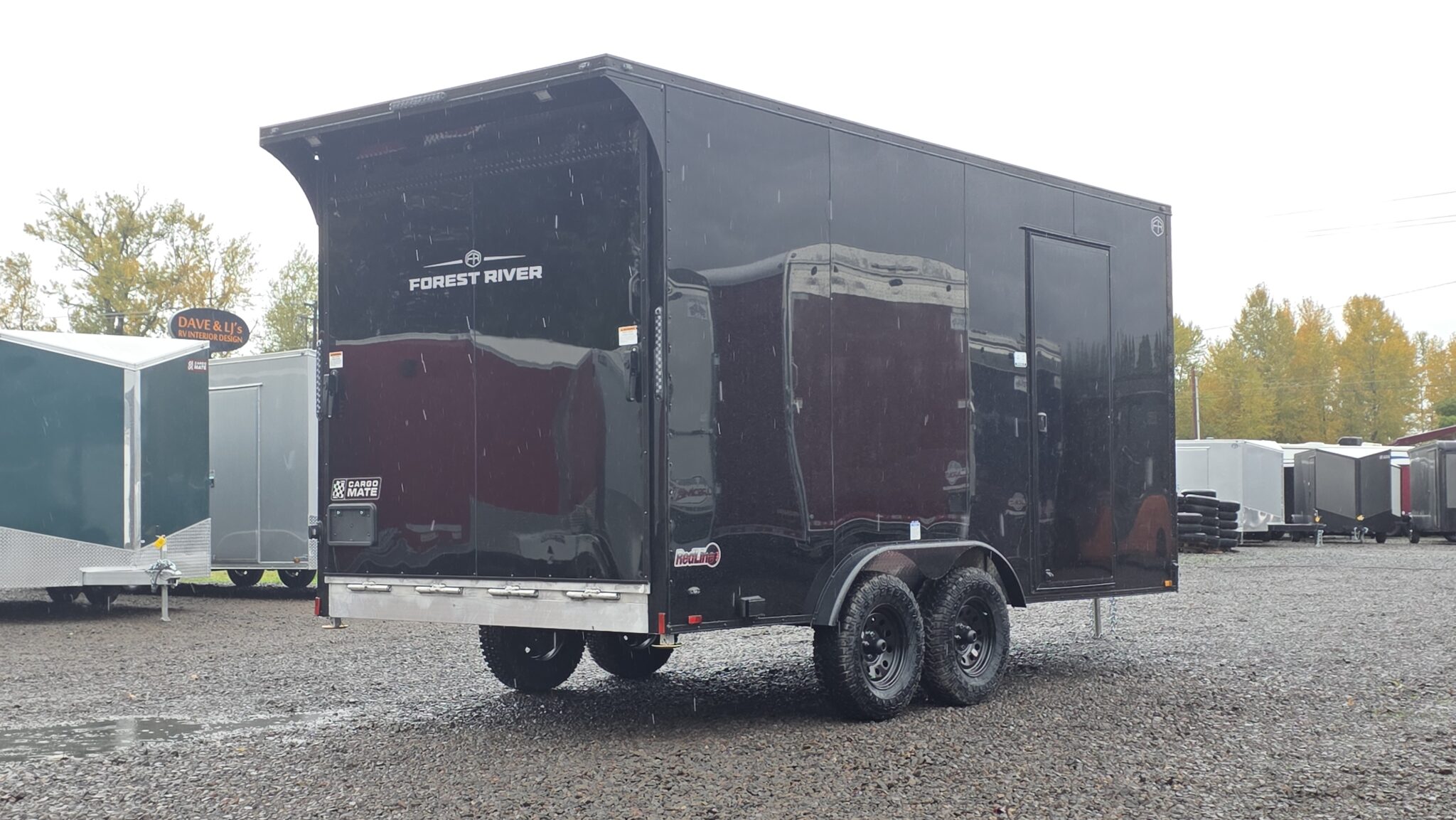 Aluminum Enclosed Cargo Trailer 8x16 Cargo Mate Redline Insulated ...